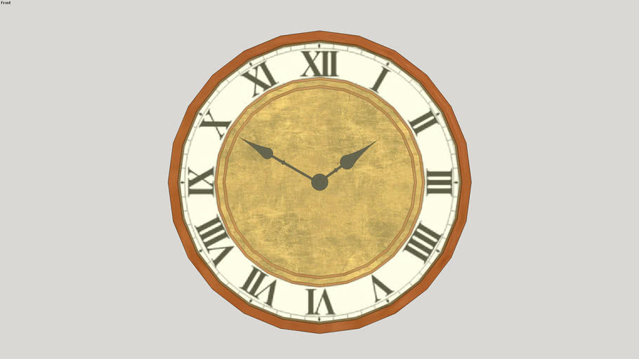 Wall+Clock+vray+modern+watch | 3D Warehouse
