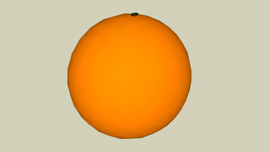 Orange | 3D Warehouse
