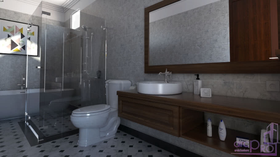 MAIN BATHROOM SKP 8 BY ARCPRO | 3D Warehouse