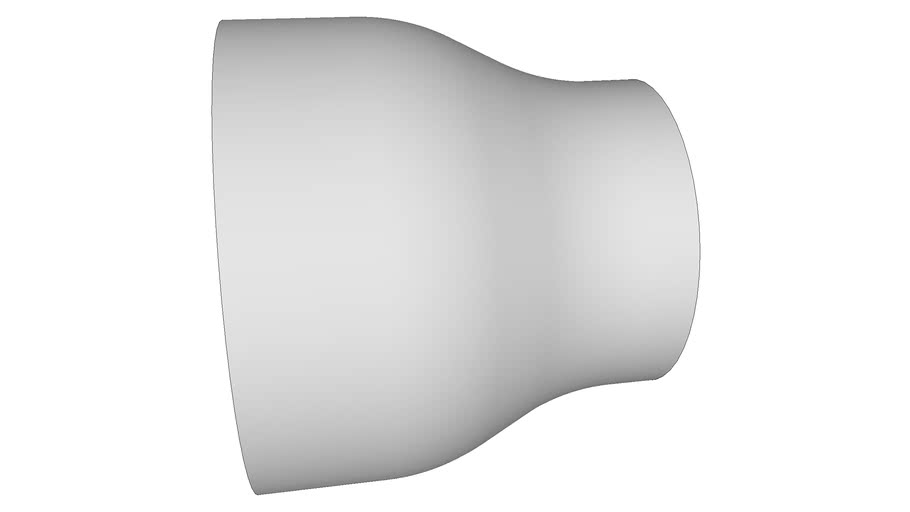Concentric Reducer 4'x3' | 3D Warehouse
