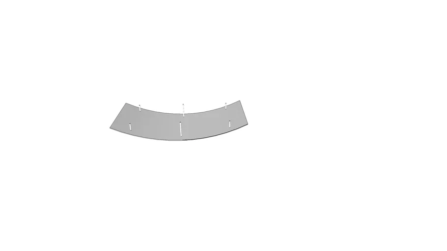 Lumicor Arc Panel 48x92.93 | 3D Warehouse
