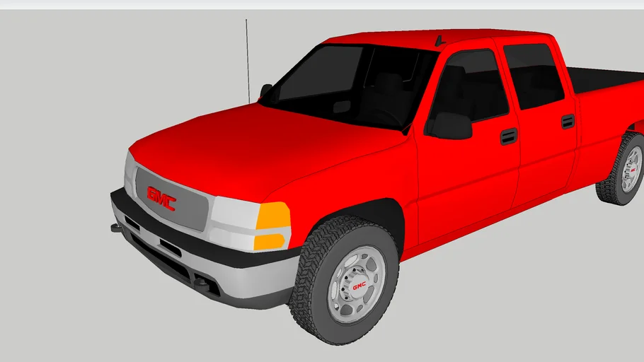 2006 GMC Sierra 2500HD SLT Crew Cab | 3D Warehouse