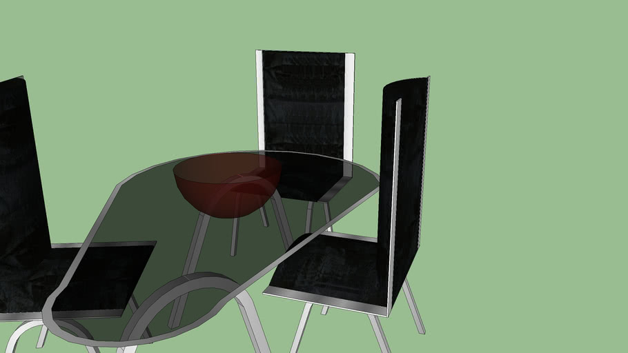 Modern Dining Set | 3D Warehouse