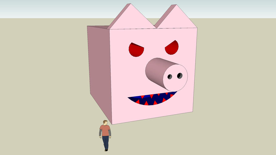 Evil Box Pig | 3D Warehouse