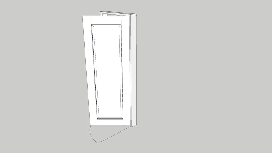 One Panel Door | 3D Warehouse