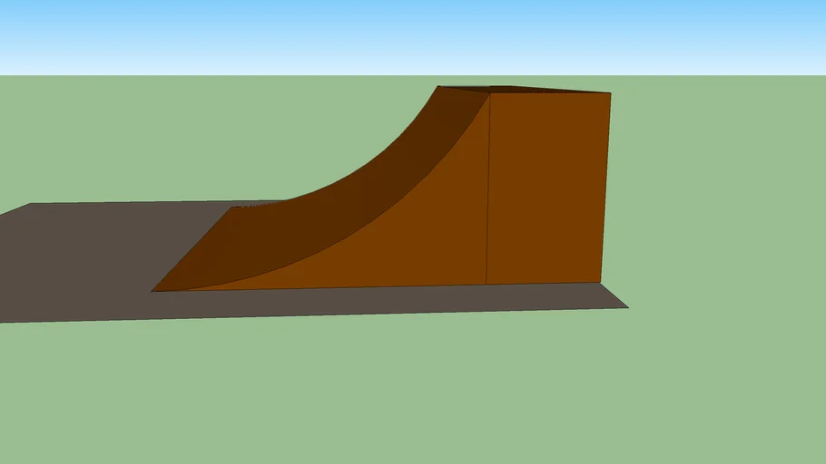 Quarter Pipe | 3D Warehouse