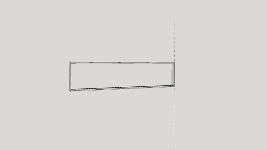 104hp eurorack rails | 3D Warehouse
