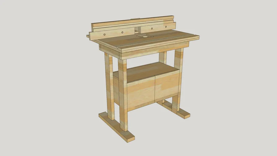 Router Table | 3D Warehouse