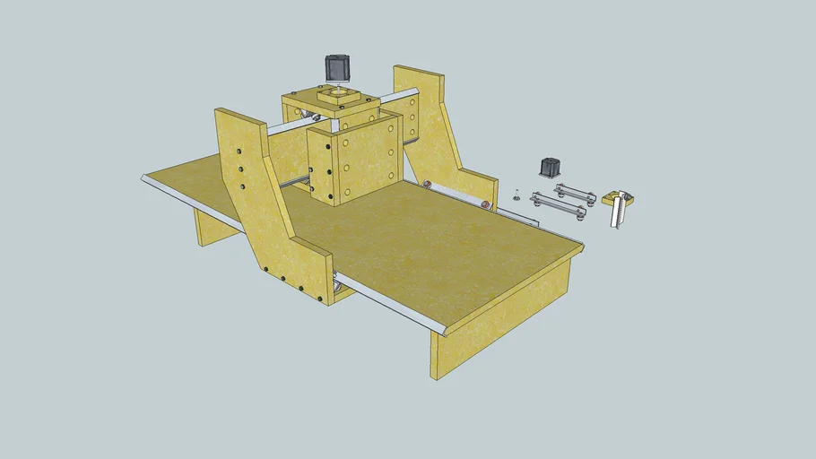 CNC machine | 3D Warehouse