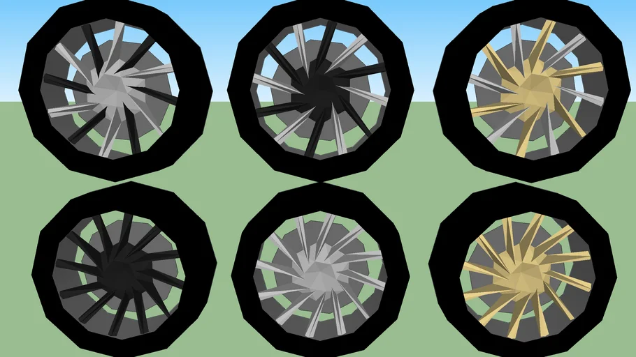 GTA SA custom Rim Atomic | 3D Warehouse