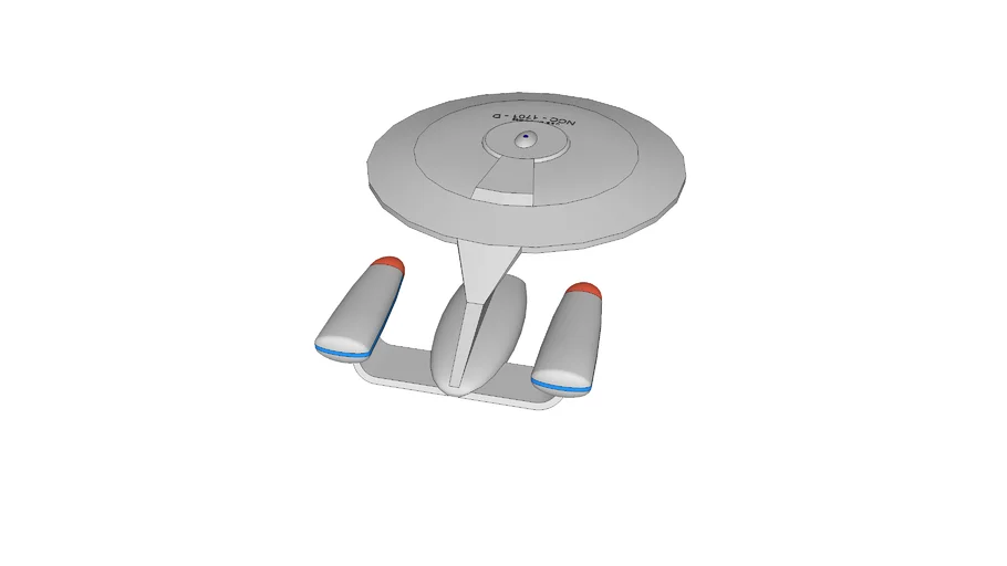 USS Enterprise NCC-1701-D | 3D Warehouse