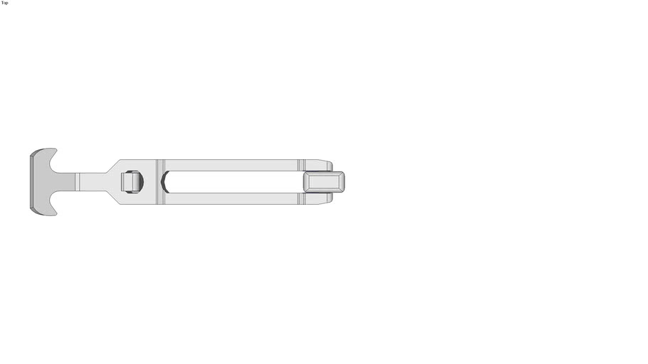 Flexible Draw Latch | 3D Warehouse