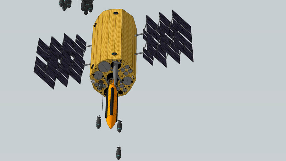 COSS Conventional Orbital Strike Satellite | 3D Warehouse