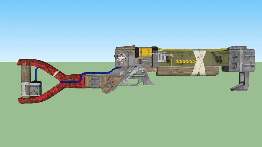 jury rigged laser rifle | 3D Warehouse