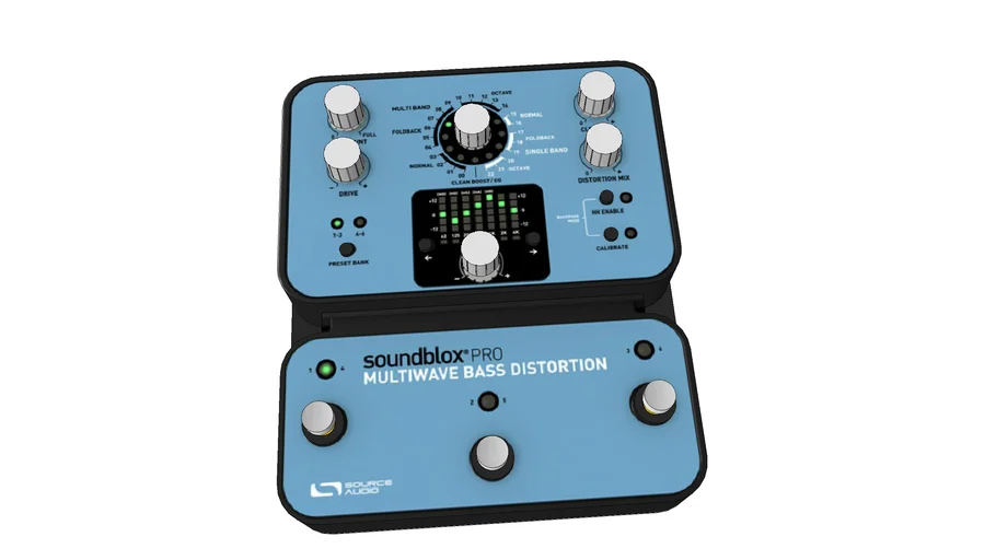 Source Audio Multiwave Bass Distortion Pro | 3D Warehouse