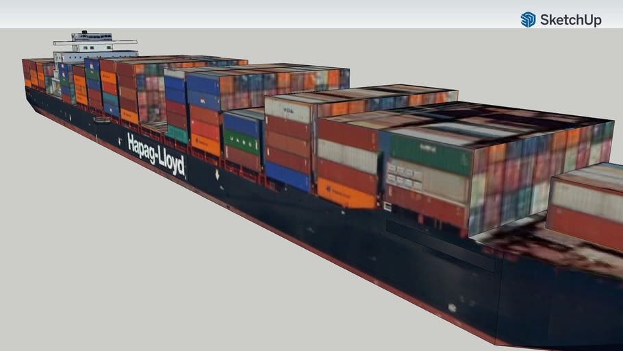 CONTAINER SHIP | 3D Warehouse