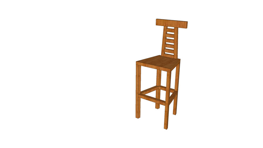 High stool | 3D Warehouse
