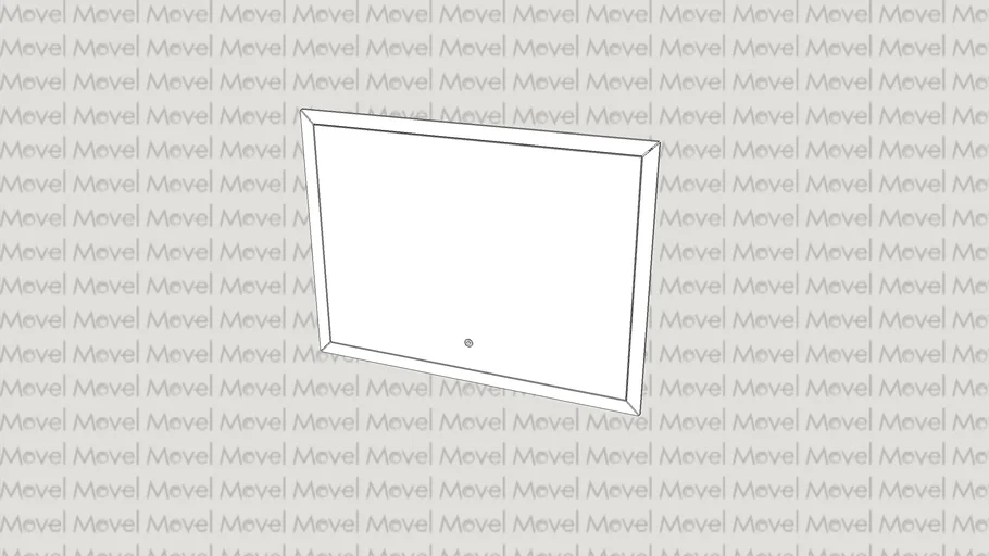 ESPELHO LUX 800 LED TOUCH | 3D Warehouse