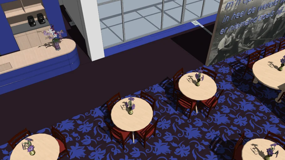 Tektor past Leoxx toe in lobby van verzorgingshuis | 3D Warehouse