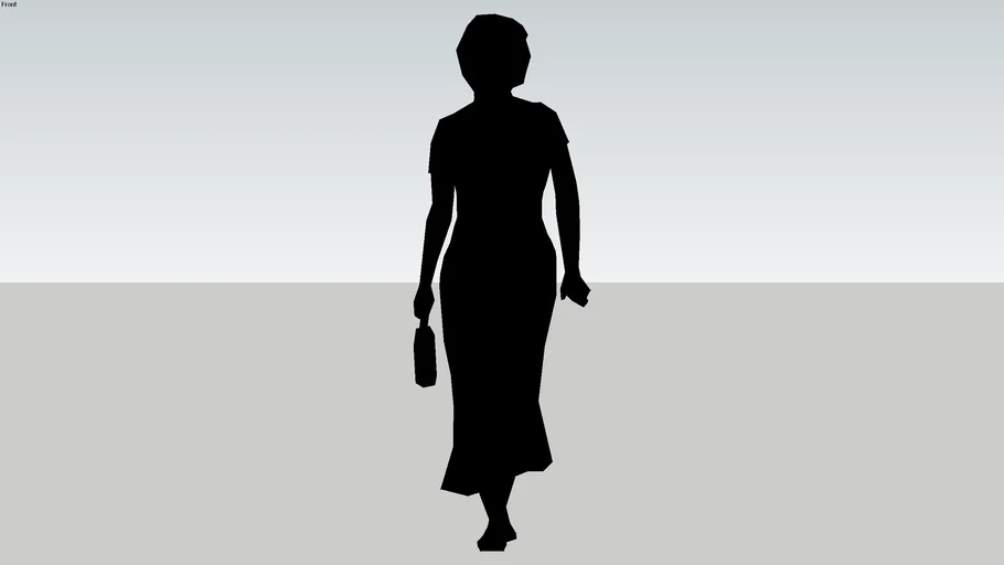 women 2d 2 | 3D Warehouse