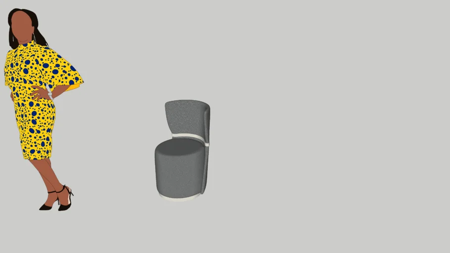 Bleda armchair | 3D Warehouse