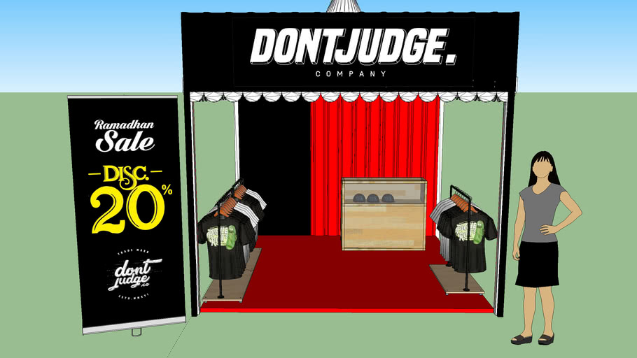 Clothing Booth Design | 3D Warehouse