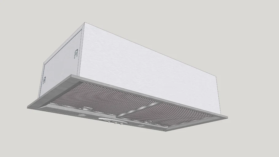 Fully integrated cooker hood -Lino | 3D Warehouse