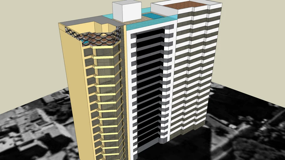 edificios en el golf | 3D Warehouse