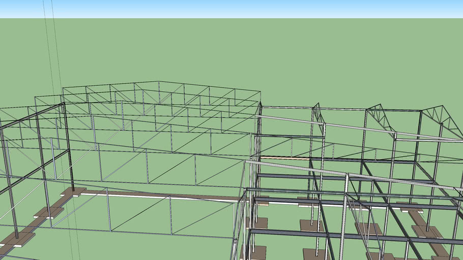 steel frame | 3D Warehouse