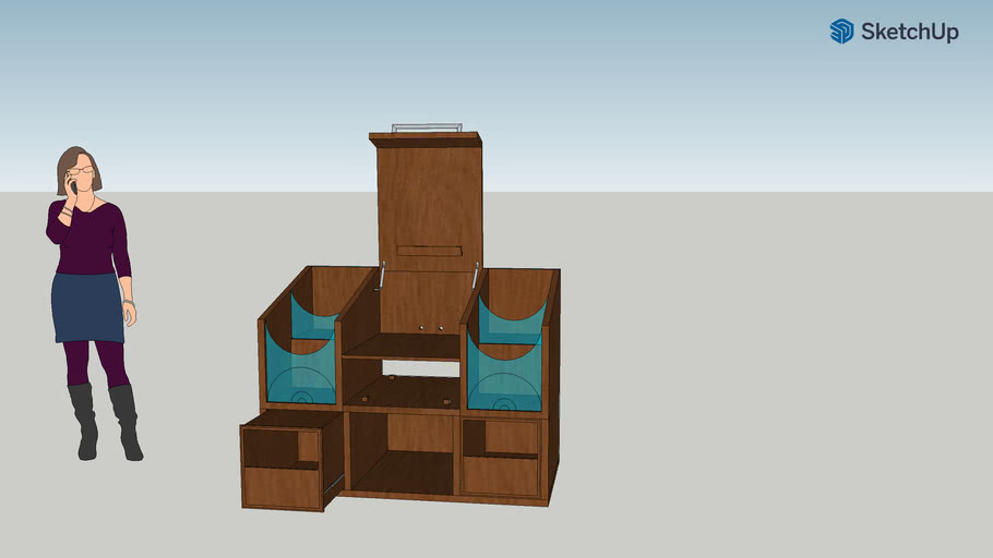 Record Display | 3D Warehouse