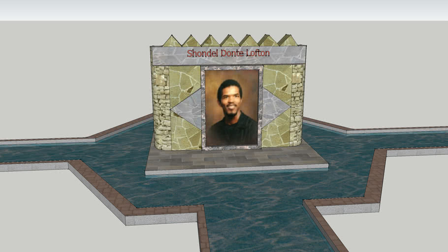 Shondel Donte Lofton memorial statue (future) | 3D Warehouse