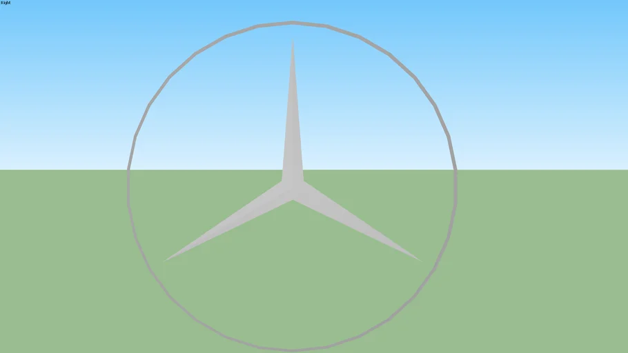 Mercedes-Benz Logo | 3D Warehouse