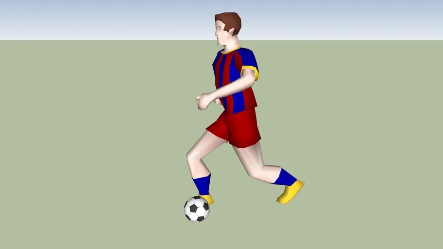 Soccer player | 3D Warehouse