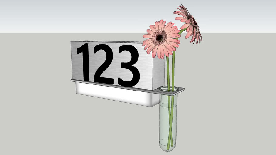 number plate | 3D Warehouse