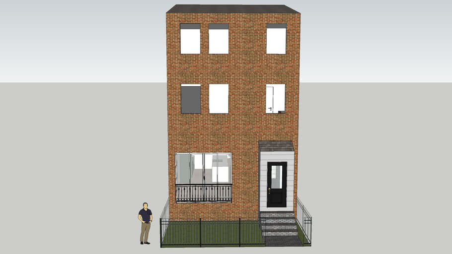 Row House | 3D Warehouse
