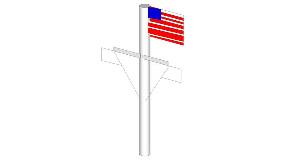 Flag Pole | 3D Warehouse
