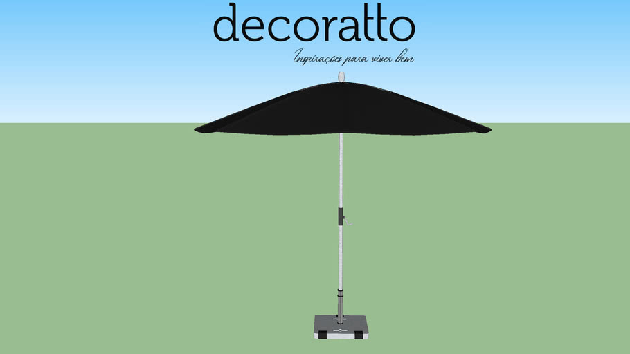 OMBRELLONE CENTRAL DECORATTO TWIST | 3D Warehouse