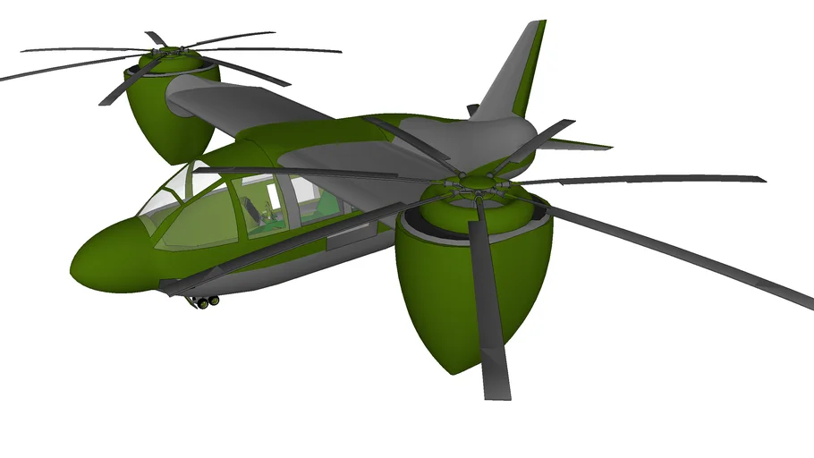 Single-Person VTOL | 3D Warehouse