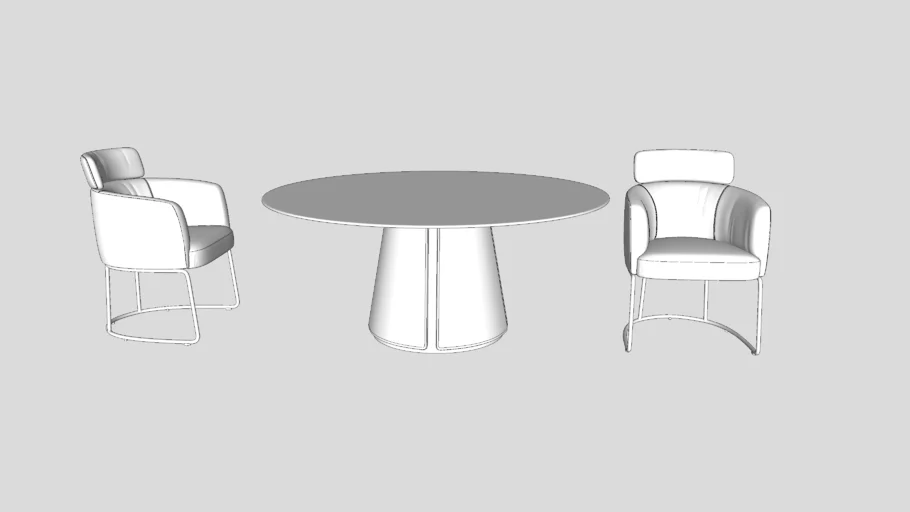 dining table | 3D Warehouse