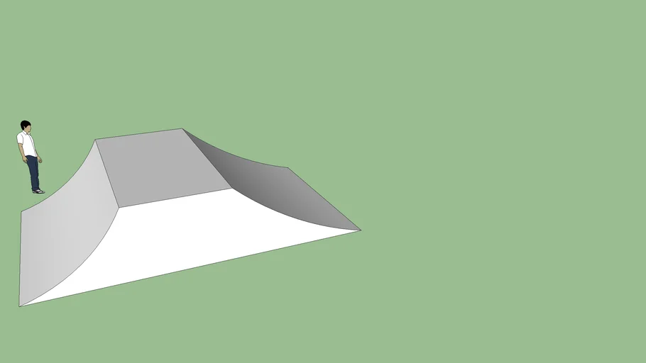 life scale table top ramp | 3D Warehouse