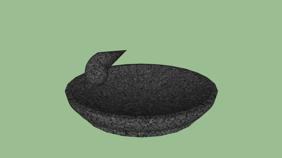 Ulekan ( stone mortar) | 3D Warehouse