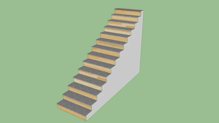 Standard Staircase | 3D Warehouse