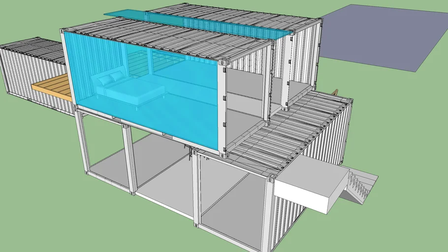 Container home | 3D Warehouse