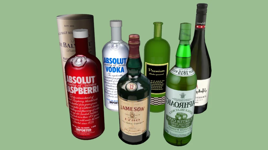 bottles | 3D Warehouse