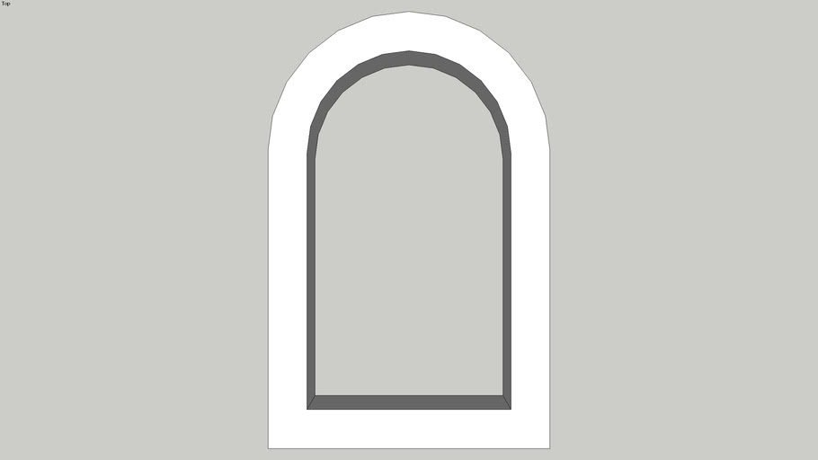 arch window | 3D Warehouse