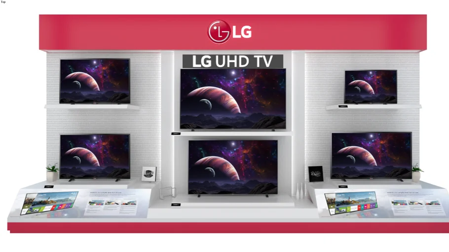 Wall TV Display | 3D Warehouse