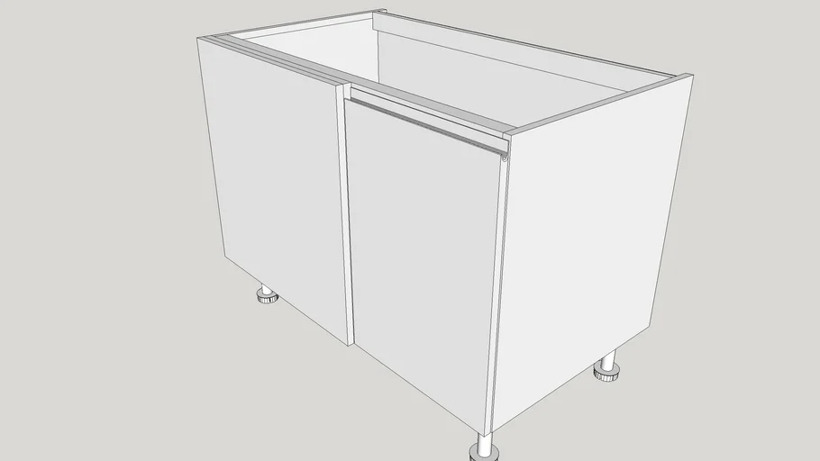 Base Cucina Angolo 100x60 | 3D Warehouse