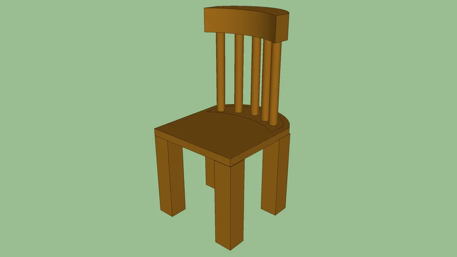 simple chair | 3D Warehouse