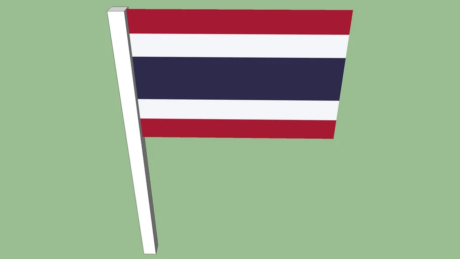 Thai Flag | 3D Warehouse