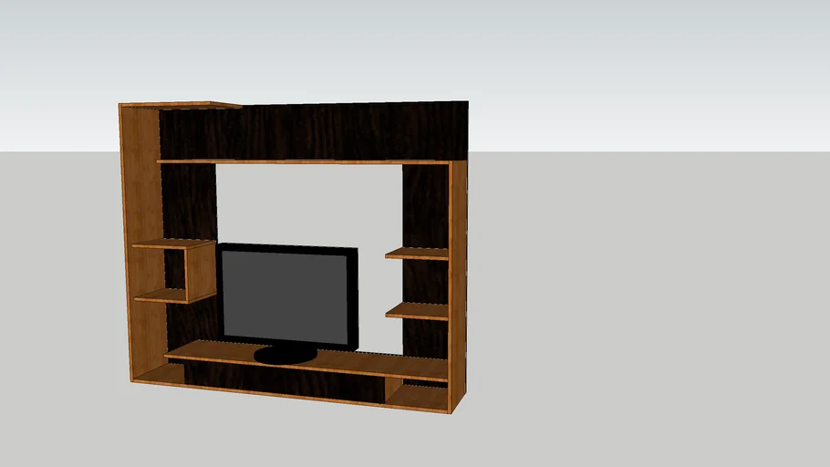 TV shelf | 3D Warehouse